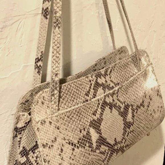 Bags | Handmade Italian Leather Snakeskin Bag By Divina Firenze | Poshmark